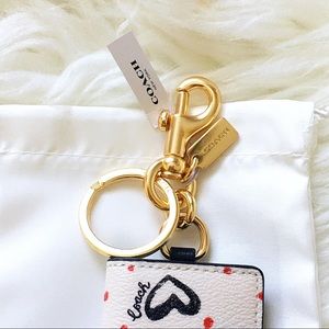 Coach | Accessories | Coach Picture Frame Bag Charm Crayon Hearts ...